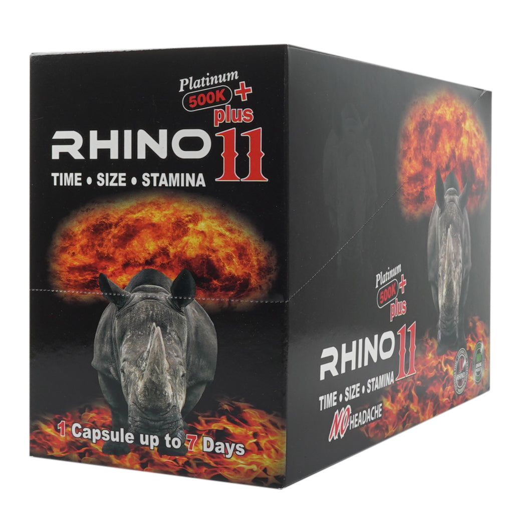 Rhino 11 Platinum 500K – Grey Market Nutrition
